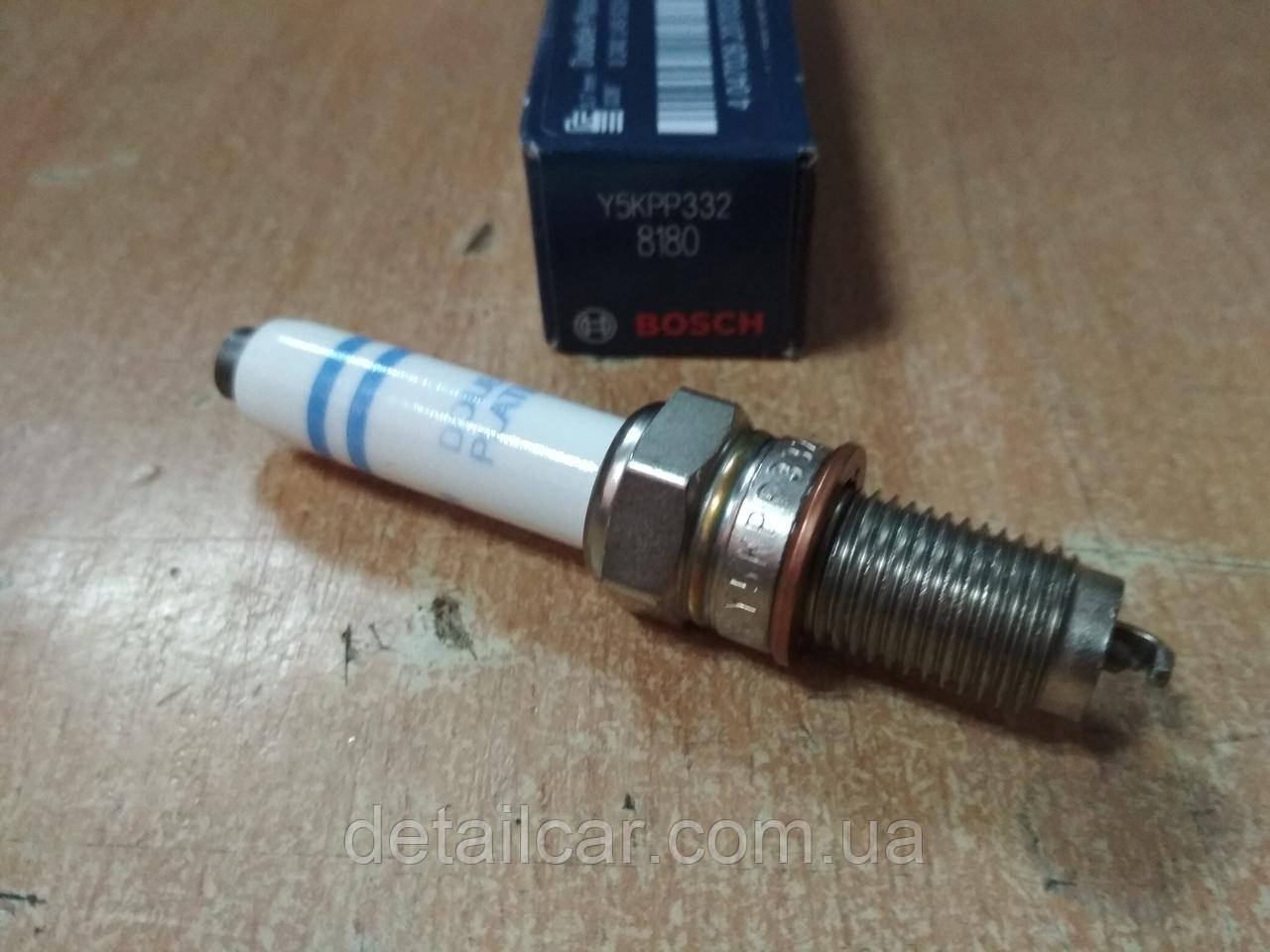 Свеча зажигания Y5KPP332 DOUBLE PLATINUM VAG 1.2-1.4 TSI 2012>; "BOSCH ...