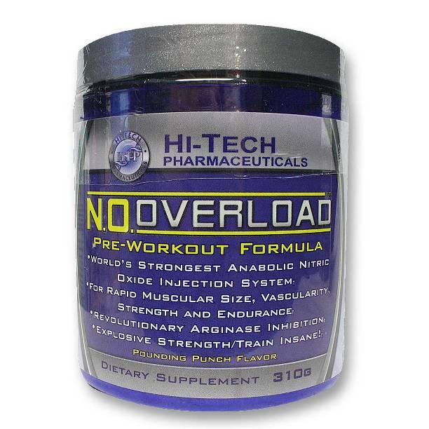 Предтренировочный комплекс Hi-Tech Pharmaceuticals N.O. Overload 310 г ...
