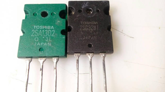 Біполярні транзистори 2SA1302 2SC3281 б\в, оригінал. (ID#1062280589 ...