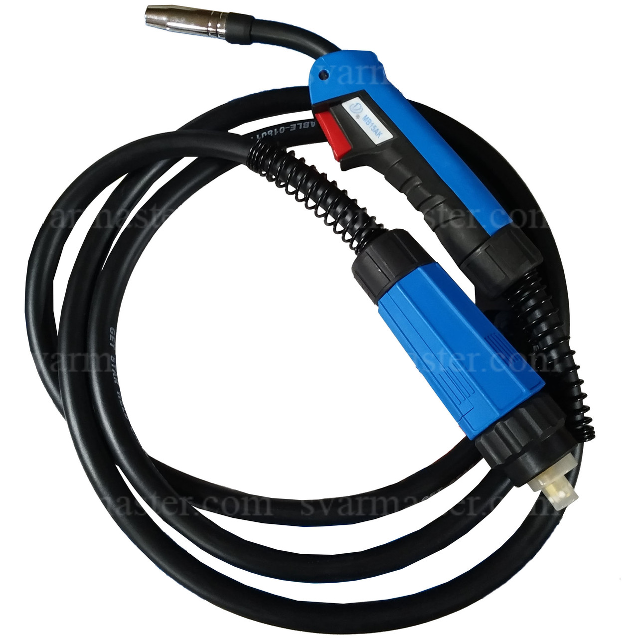 Пальник напівавтоматична MB-15AK на 180А 3 метри з евроразъемом