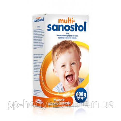 Витамины Multi Sanostol Sirup сироп для детей 600 г, цена 460 грн ...