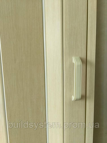Купить Дверь гармошка раздвижная глухая пластиковая 810*2030*6 мм ...