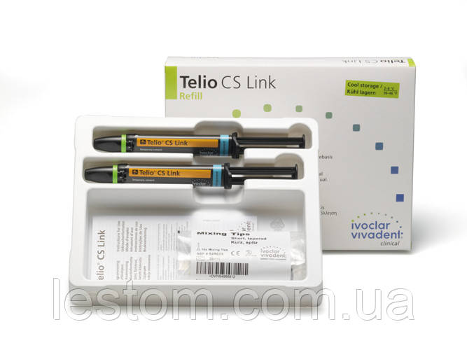 Telio CS Link transparent тимчасовий цемент, 6г (ID#1064720184), цена ...
