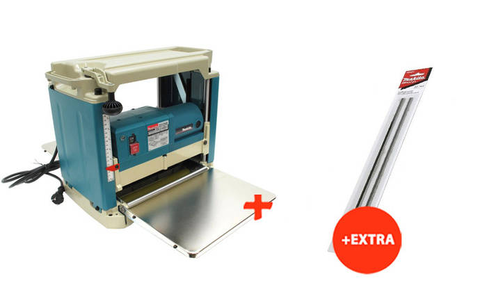 Рейсмус Makita 2012NB + строгальные ножи для рейсмуса (2012NBX), цена ...