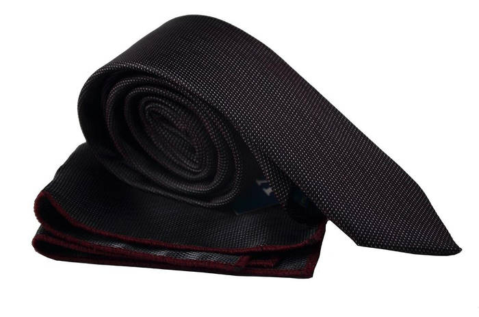 Купить Галстук мужской с платком Quesste 15 (бордо хамелеон), цена 299 ...