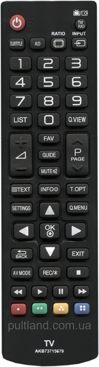 Пульт для телевизора LG AKB73715679, AKB74475403 (ID#1066234949), цена ...