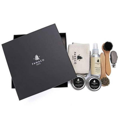 Купити Famaco Box XS набір для догляду за шкіряними і замшевою взуттям ...