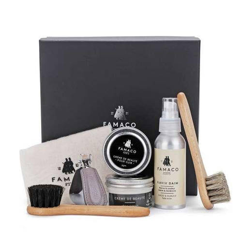Купити Famaco Box XS набір для догляду за шкіряними і замшевою взуттям ...