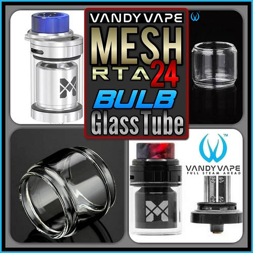 Vandy Vape Mesh 24 RTA Bulb Glass Tube. Колба для увеличения объема ...