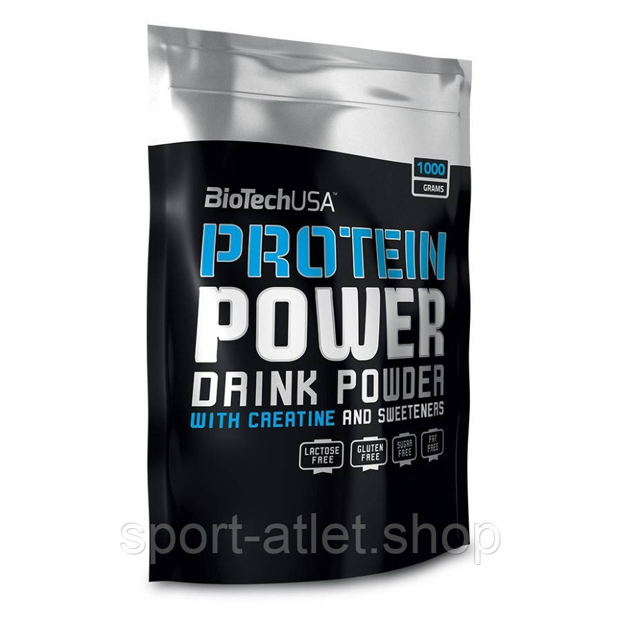 Протеин BioTech Protein Power, 1 кг Клубника-банан (ID#1067205897 ...