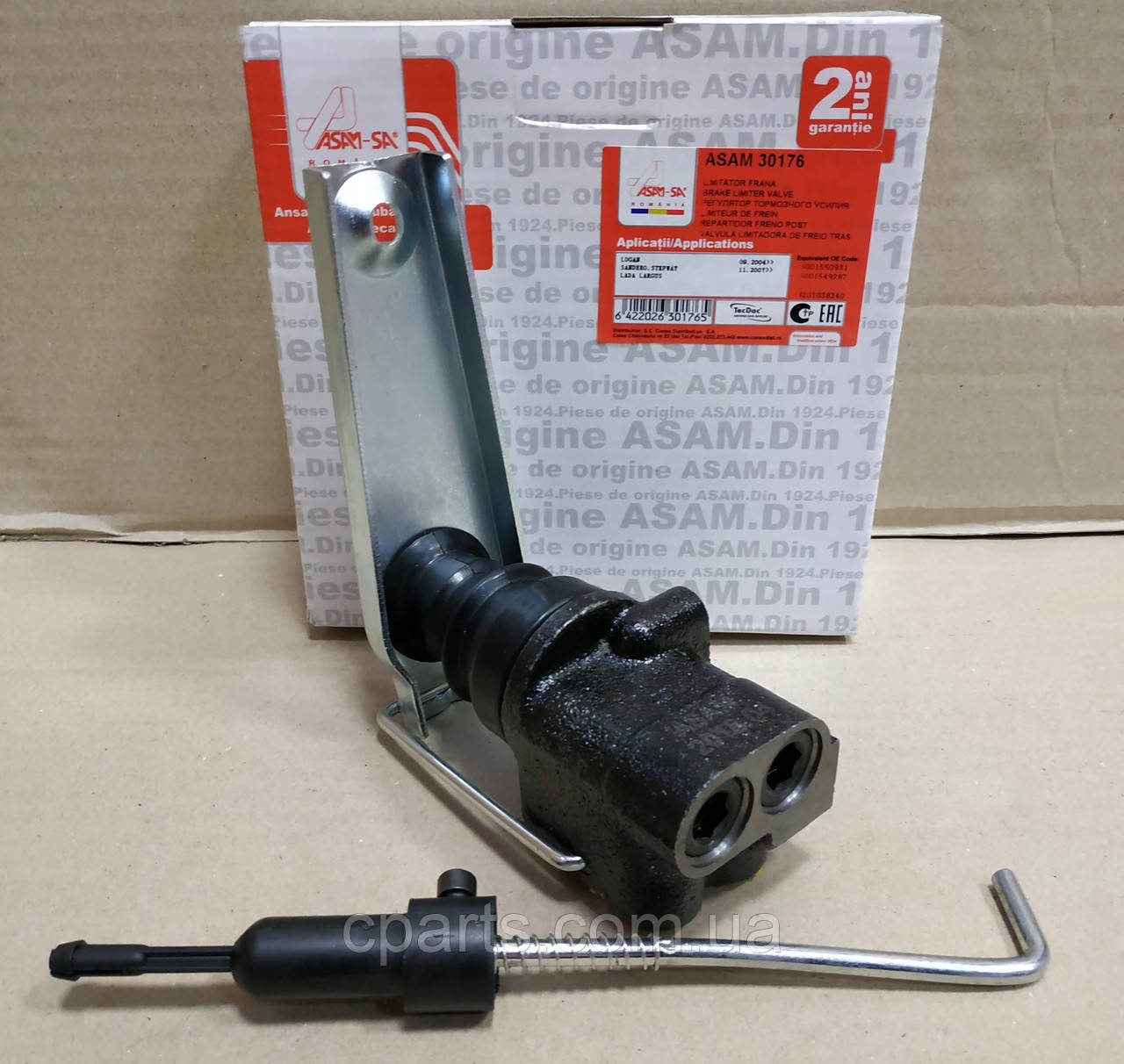 Купить Регулятор тормозных усилий (колдун) Dacia Sandero (Asam 30176 ...