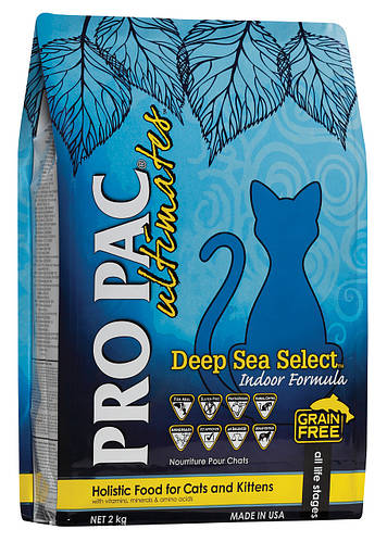 Сухий корм для котів Pro Pac CAT Deep Sea Select Indoor Formula 2 кг ...