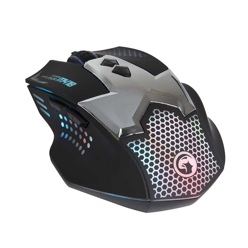 Оптическая Игровая Мышь Б/У Marvo Scorpion M418 (7 Кнопок, 2400 Dpi ...