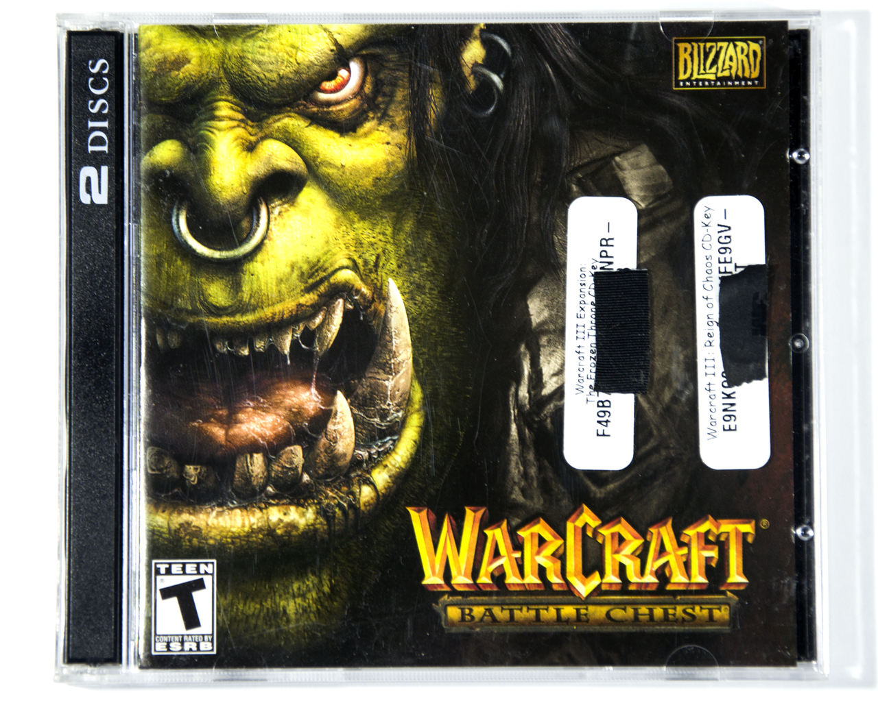 Игровой диск для ПК - WarCraft Battle Chest (Reign of Chaos & Frozen ...