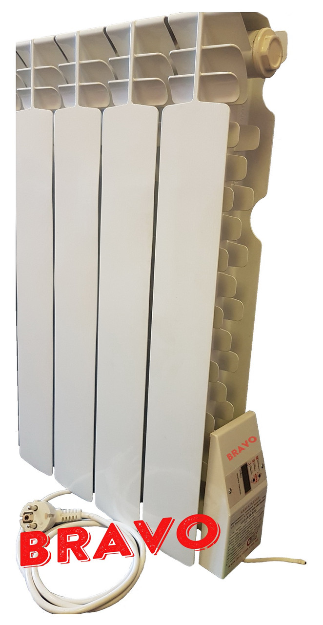 Электрорадиатор BRAVO 4 Секции - Отопление 8 Кв.м — Купить Недорого на ...