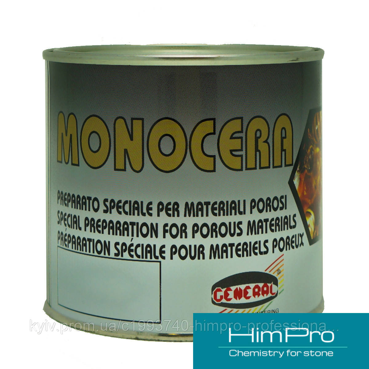 Купить MONOCERA NEUTRA 0.5L General бесцветный, густой воск, цена 462 грн — Prom.ua (ID#1069381844)