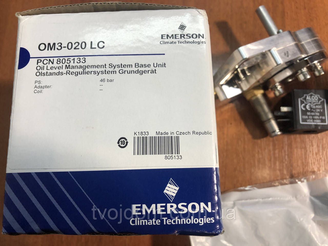 Электронный регулятор уровня масла (TraxOil) OM3-20 PCN 805133 (в сборе ...