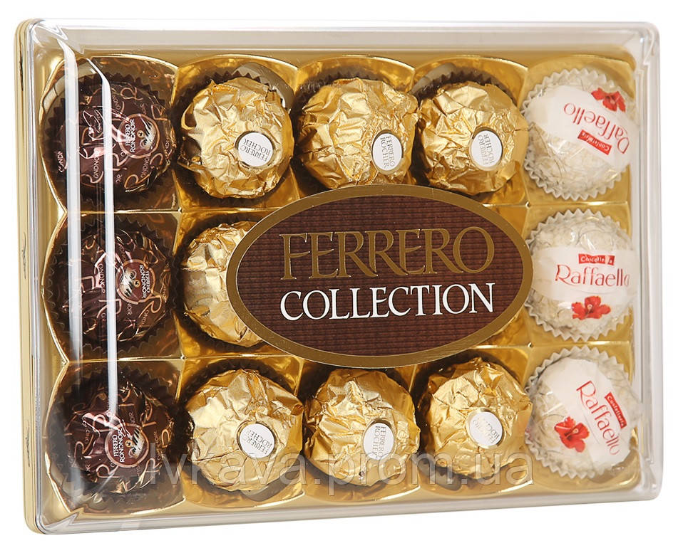 Набор шоколадных конфет Ferrero Collection , 172 гр (ID#1070911084 ...