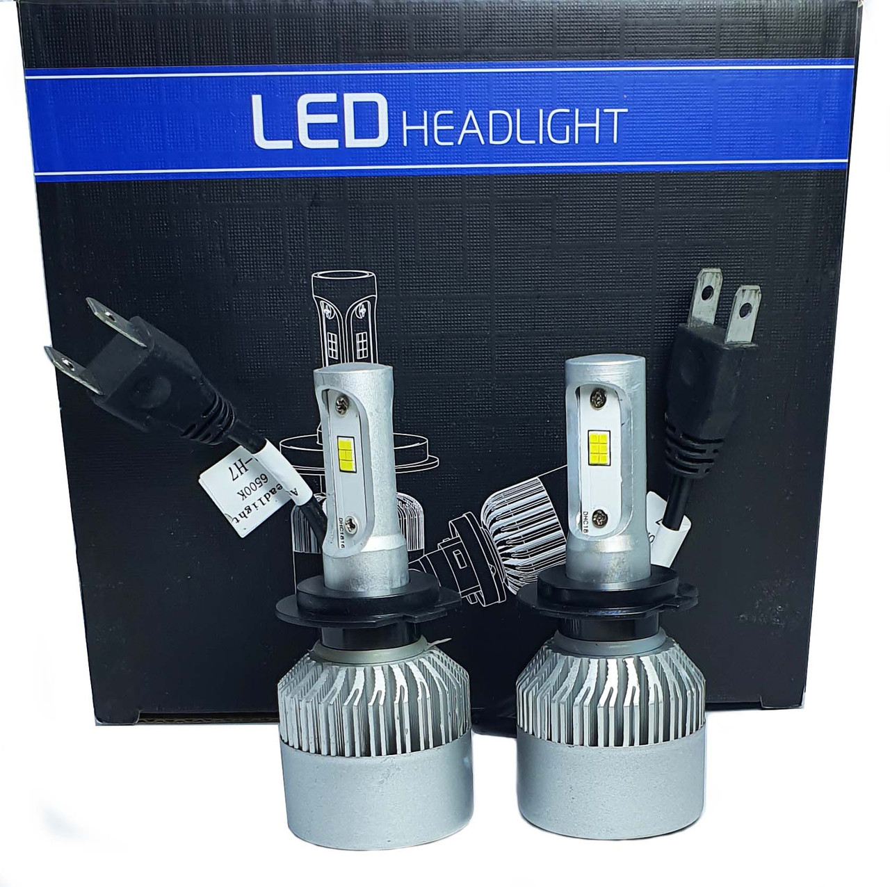 Светодиодная лампа цоколь H7, S2 CSP 6500К, 8000 lm 30W, 9-36В: продажа ...