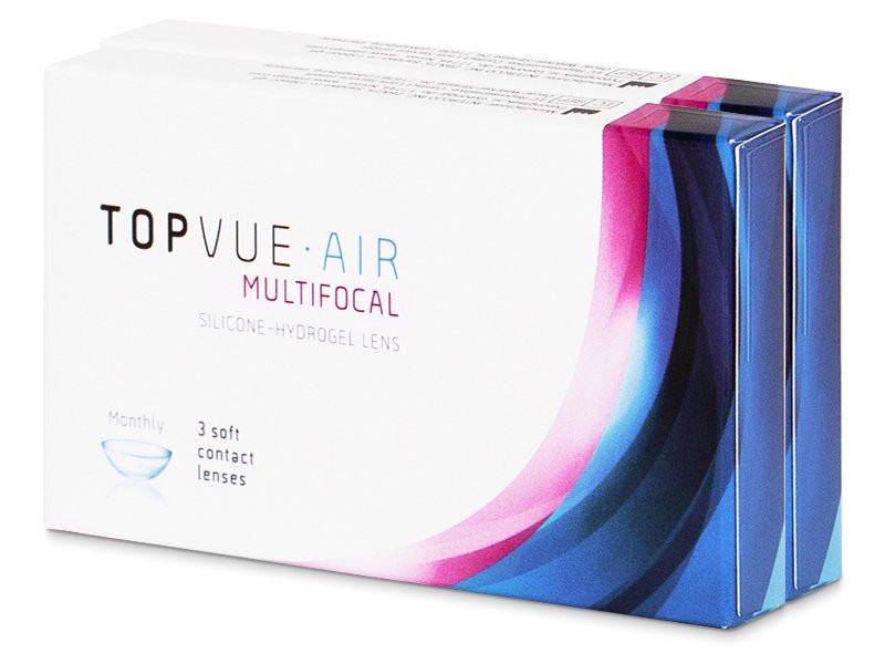 Контактные линзы TopVue Air Multifocal (6 шт.), цена 1552 грн - Prom.ua (ID#1071510357)