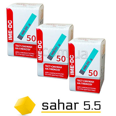 Тест-смужки IME-DC (Іме-Дісі) - 4 упаковки по 50 шт., ціна: 1130 ...
