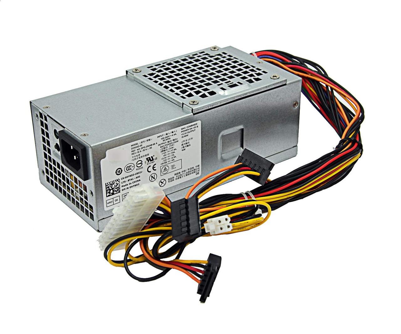 Блок Питания Dell Optiplex D250AD-00 DT 390 790 990 3010 7010 9010 ...