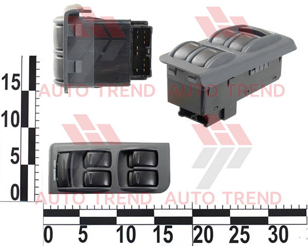 Блок кнопок стеклоподъемника DAEWOO LANOS (4 кнопки), цена 1208 грн ...