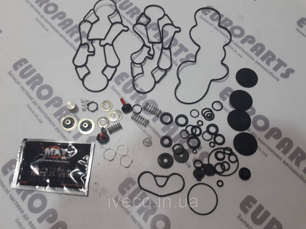 Комплект ремонтный клапана разгрузочного шестиконтурного для всех АЕ45 ...