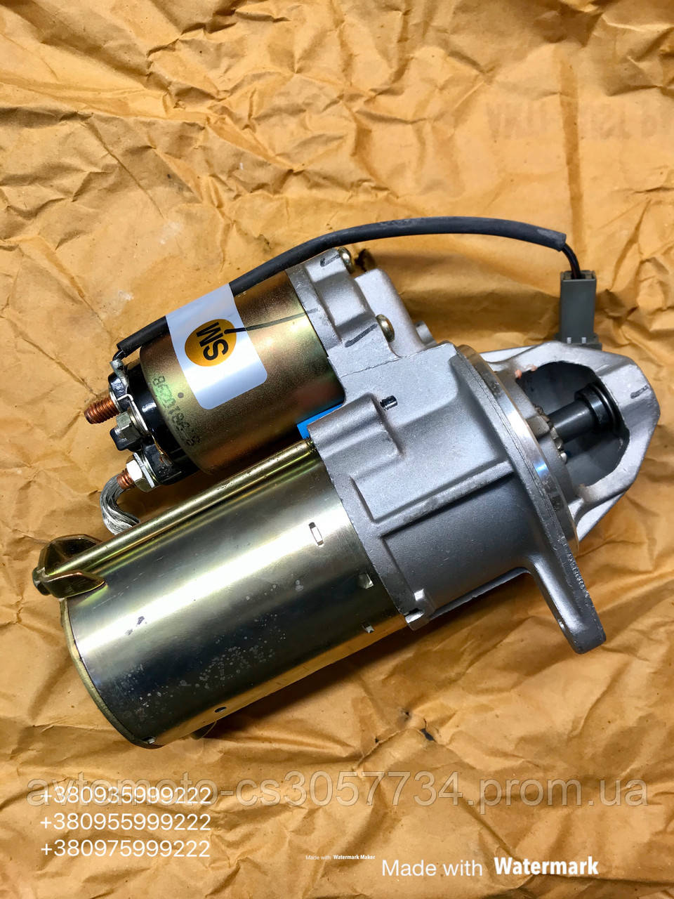 Стартер 96208785 CHEVROLET, DAEWOO, ISUZU, OPEL, VOXHALL (Korea ...