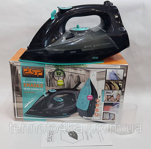 Купить Утюг паровой DSP KD1073 керамическая подошва, цена 760 ₴ — Prom.ua (ID#1076113638)