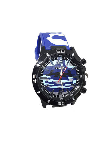 Часы мужские Pinbo Army на силиконовом ремешке. Синий, цена 308 грн ...