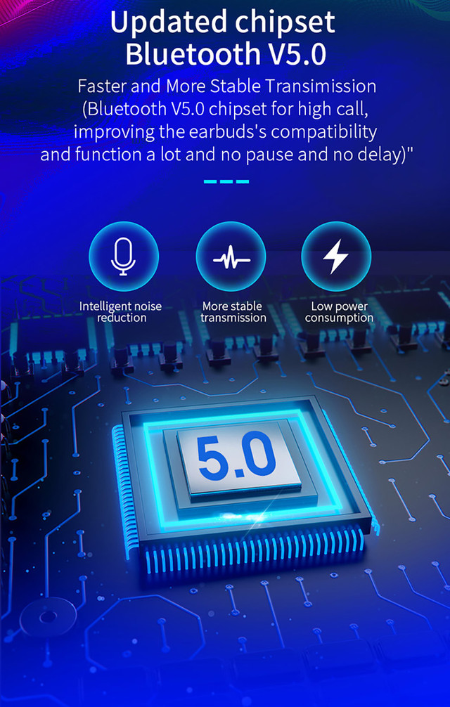 Купити Бездротові навушники TWS QCR G02 чорний (нб9), ціна 1400 грн ...