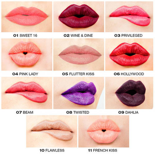 Купити NYX Cosmetics Помада для губ Turnt Up! Lipstick - WINE & DINE ...