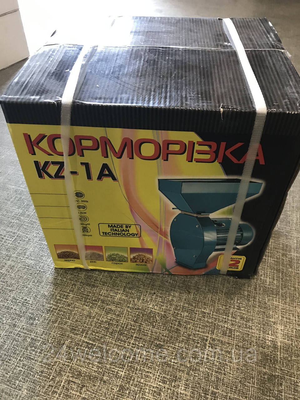 Корморізка EUROAQUA KZ — 1A (для зернових): продаж, ціна у Харкові. Зернодробарки побутові від ...