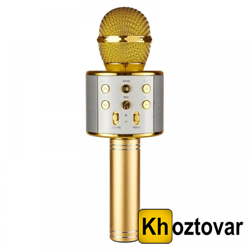Караоке-микрофон Wster WS-1688 Bluetooth - купить по выгодной цене | Khoztovar.com.ua | 703258720