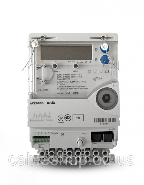 Купити Лічильник електроенергії ACE 6000 5(100)А кл. т. 1,0 (Actaris ...