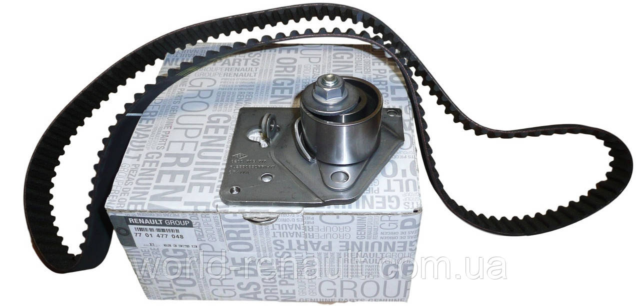 Renault (Original) 7701477048 - Комплект ремня ГРМ на Рено Лагуна II 1 ...
