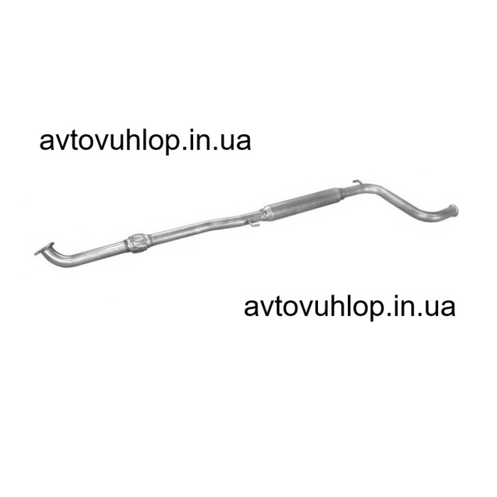 Резонатор ВАЗ 1118 Калина 1.6 - 8/16кл. (з Гофрою) Ф 50мм Polmostrow ...