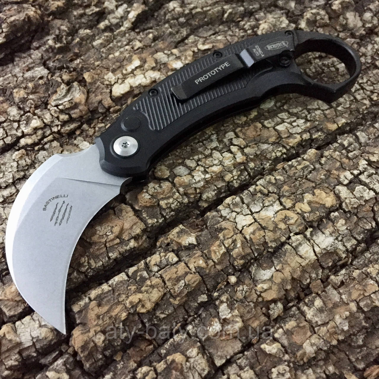 Нож Microtech Bastinelli ICONIC Auto Karambit china: продажа, цена в ...
