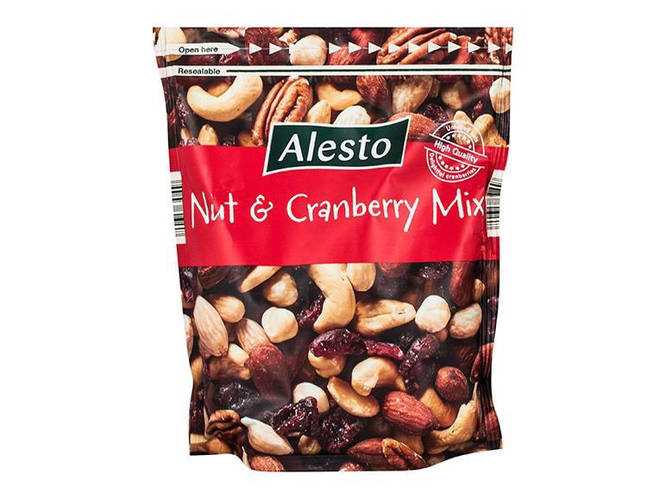 Купить Alesto nut & cranderry mix Микс орехов и клюквы 200g, цена 125 ...
