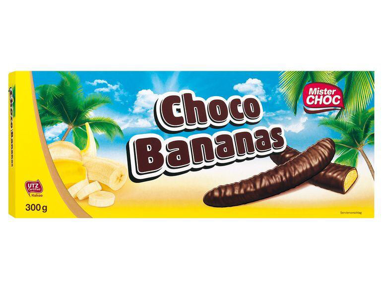 Mister Choc Choco Bananas Бананове суфле в шоколаді, ціна 100 грн ...