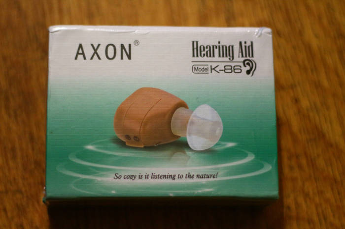 Купити Апарат слуховий Axon K 86 внутриушный мініатюрний прилад для поліпшення слуху аксон ціна