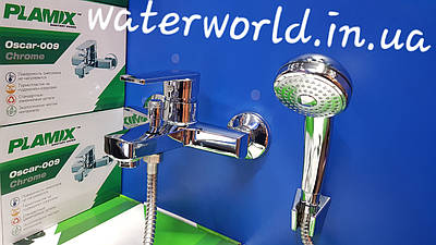 Смеситель для ванной пластик PLAMIX PABLO-140 Пластиковый смеситель для ванной комнаты ...