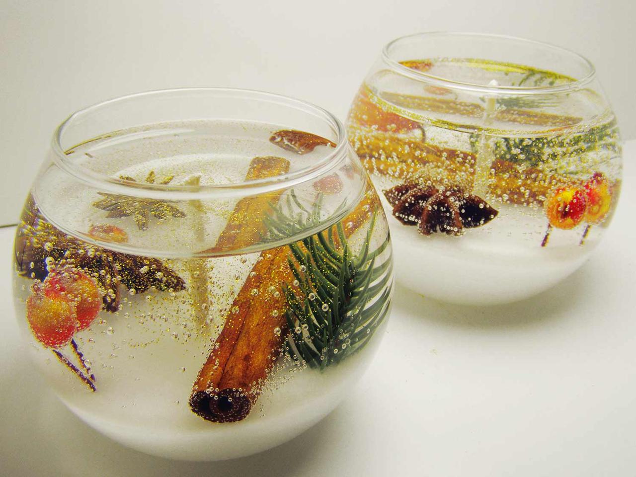 Декоративна гелева свічка Чародійка куля новорічна з корицею Id 625327394 цена 320 ₴ купить