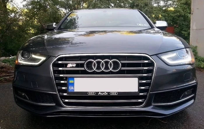 Решетка радиатора Audi A4 B8 (11-15) тюнинг стиль S4 (хром рамка) (ID#668552450), цена: 7320 ...