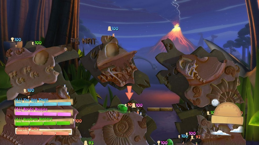 Worms Battlegrounds + Worms WMD (PS4, російські субтитри) (ID ...