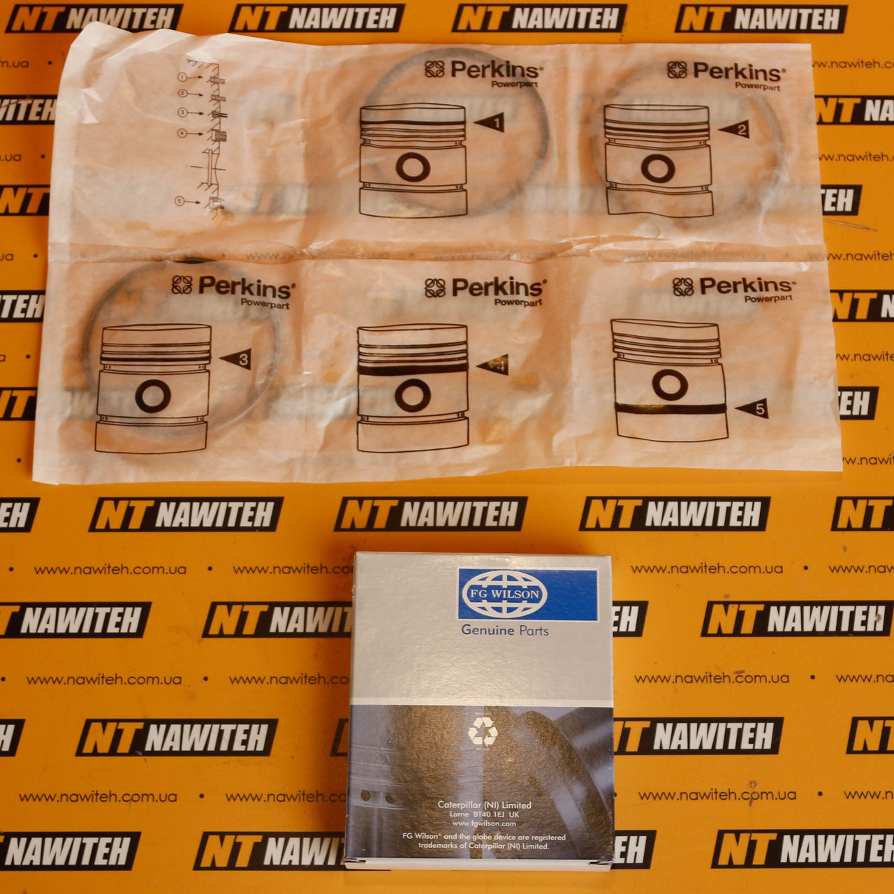 Купить Кольца поршневые JCB (комплект) 1004 PERKINS ОРИГИНАЛ, цена 1038 ...