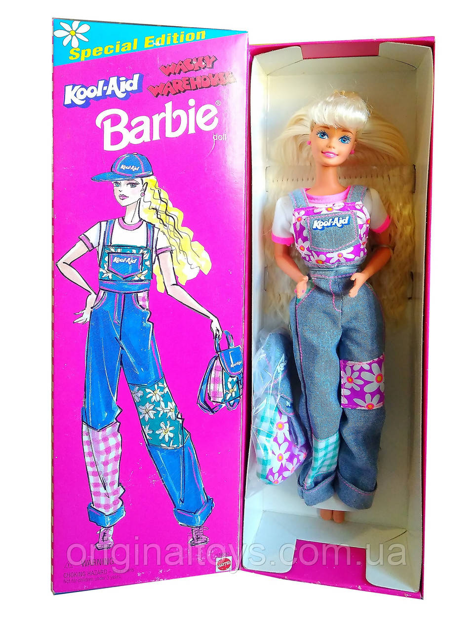 Коллекционная кукла Барби Barbie Kool-Aid Wacky Warehouse 1995 Mattel ...