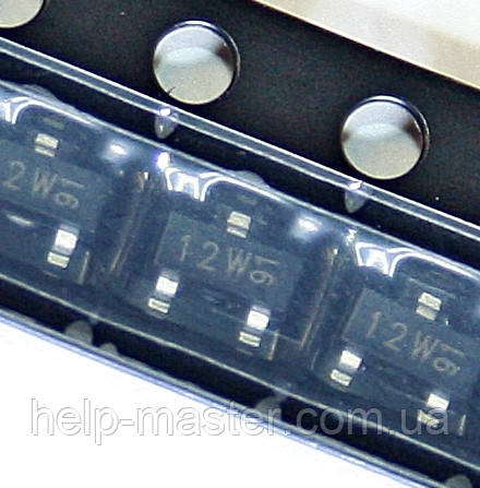 Транзистор 2N7002 (Маркировка 12W) (SOT-23): продажа, цена в Киевской области. Транзисторы от ...