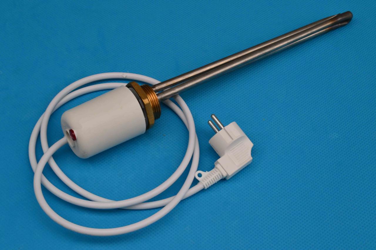 Тэн для Чугунной Батареи 1200 Вт, Комплект с Терморегулятором Колпаком ...